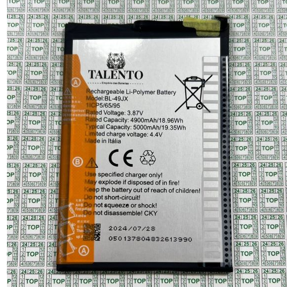 flex carga batt Bl-49jx TECNO Note 10 Pro - Note 10Pro X695 X695c ...