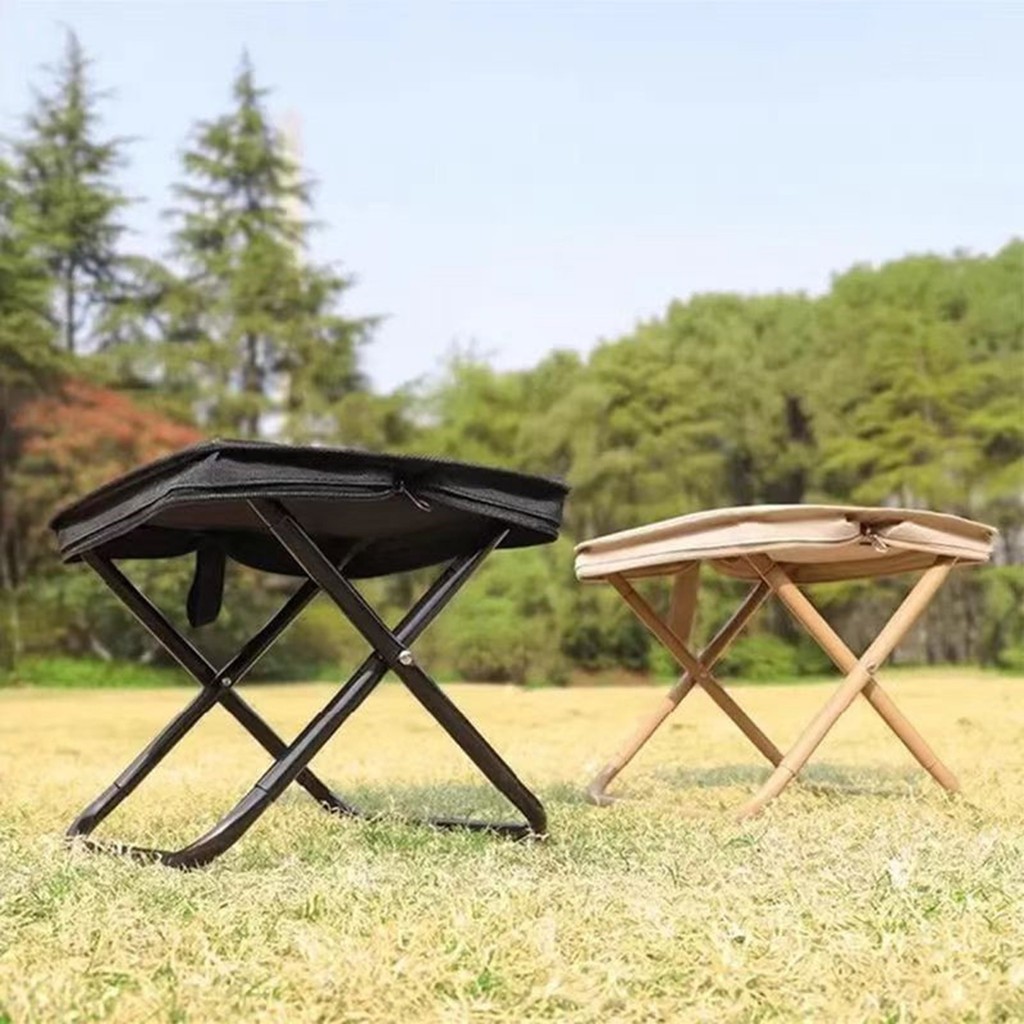 Banquinho Dobrável para Ambiente Externo Cadeira Pequena Dobrável portátil Equipamento de ...