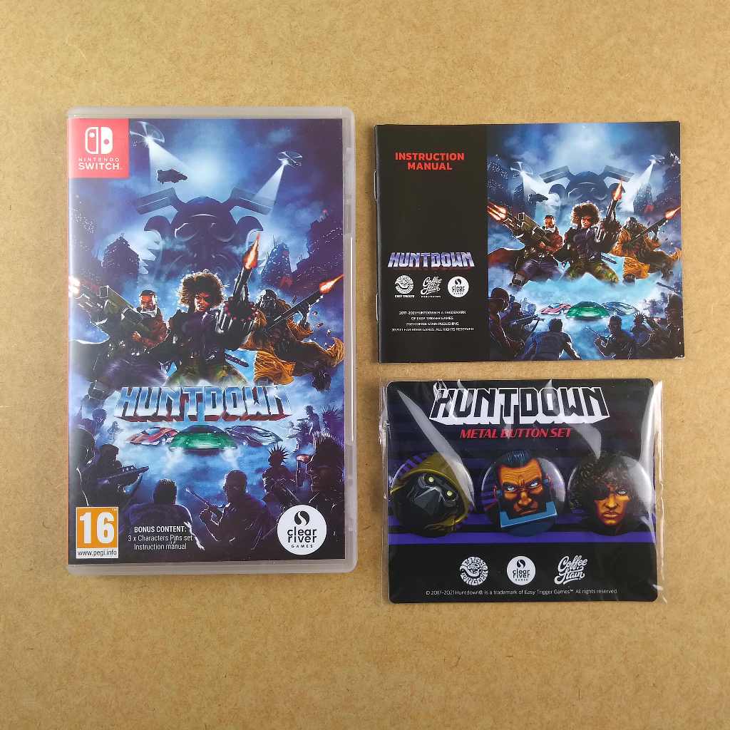 Huntdown Switch Original Mídia Física Nintendo Switch | Shopee Brasil