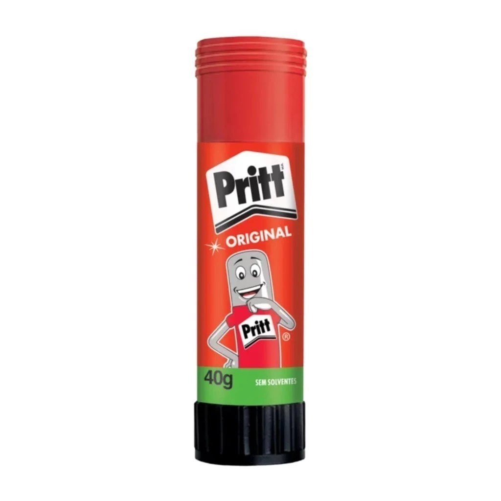 Cola Bastão Branca 40g Pritt Original Tamanho Grande | Shopee Brasil
