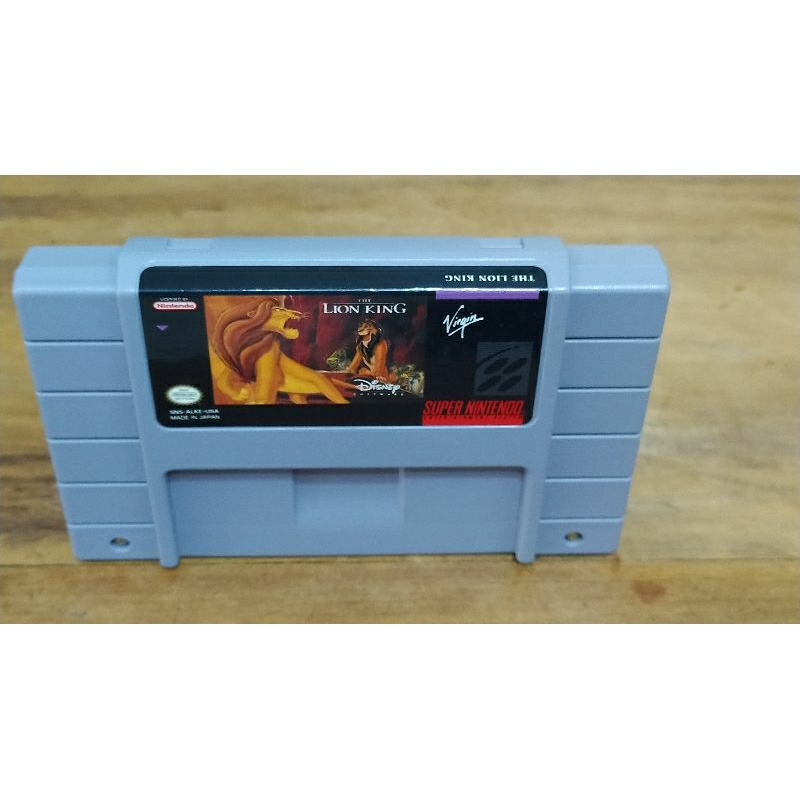The Lion King SNes p/ Super Nintendo O Rei Leão original usado | Shopee ...