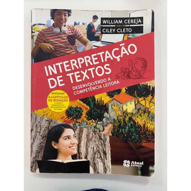 Livro: Interpretação de Textos - William Cereja e Ciley Cleto (Usado ...