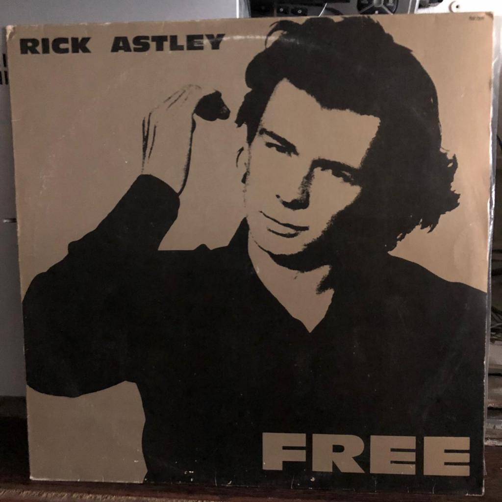 Rick Astley Free W LP | Shopee Brasil