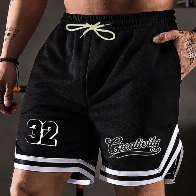 Bermuda Style Basquete Street Masculina Drip Creativity 32 | Shopee Brasil