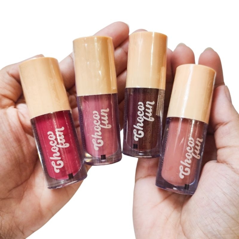 Gloss Choco Fun Fenzza Tint Cream Acabamento Brilhante 8 Cores C ...