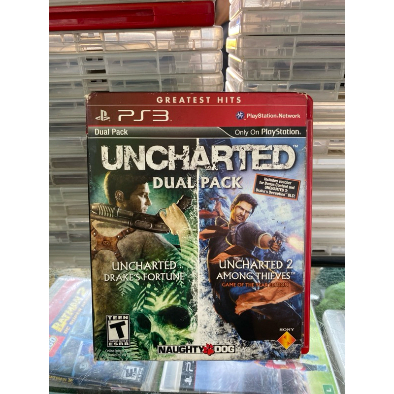 Uncharted Dual Pack - PS3 | Shopee Brasil