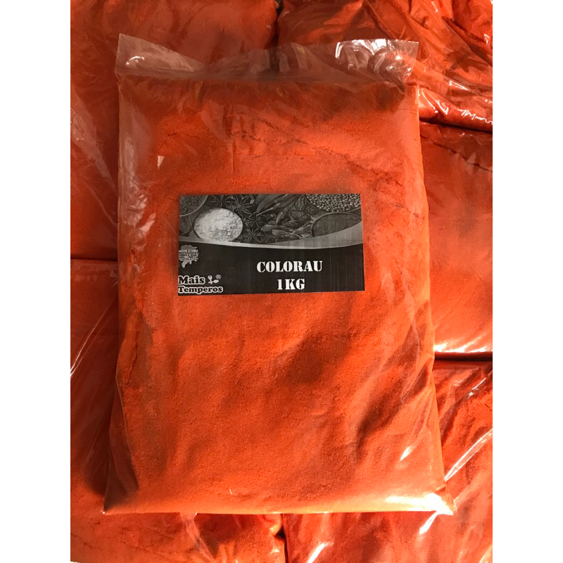 Colorau Colorifico condimento ou corante de alimentos | Shopee Brasil