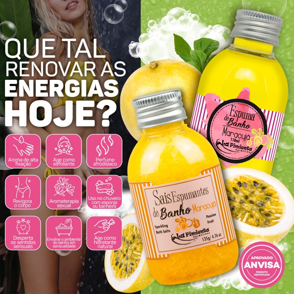 KIT SAIS E ESPUMAS DE BANHO AFRODISÍACAS TORNE A LUA DE MEL MAIS ...