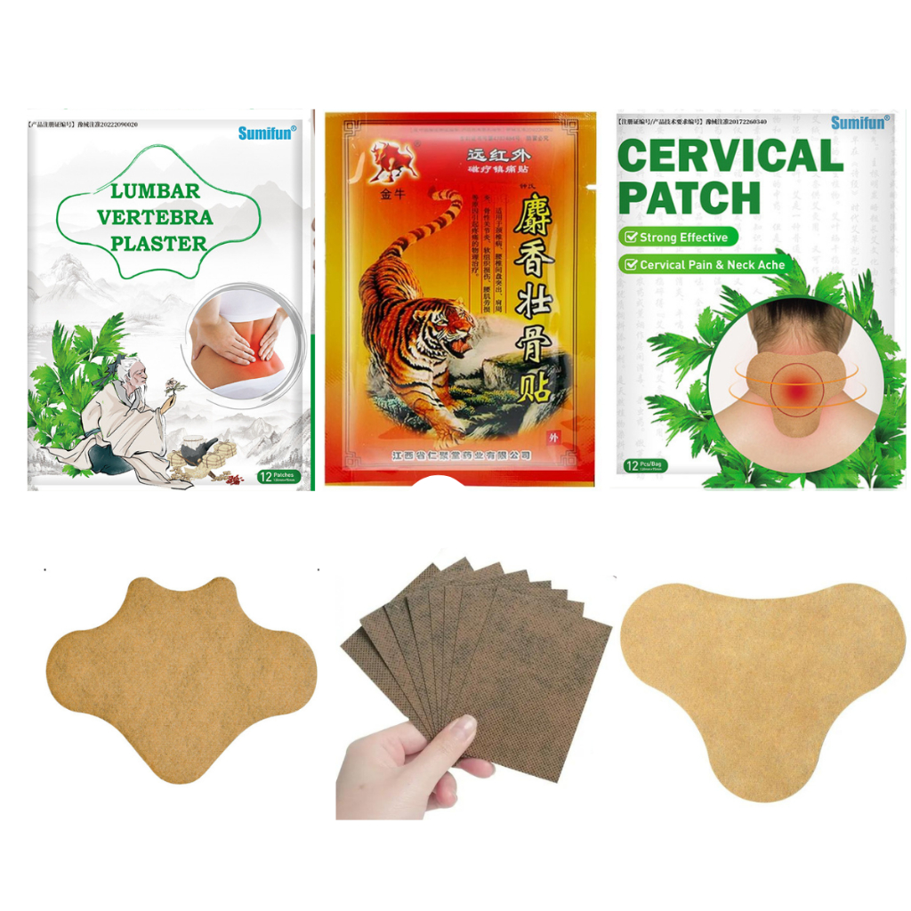 Kit Salompas Lombar Tigre Cervical Dores e Inflamações Musculares Total ...