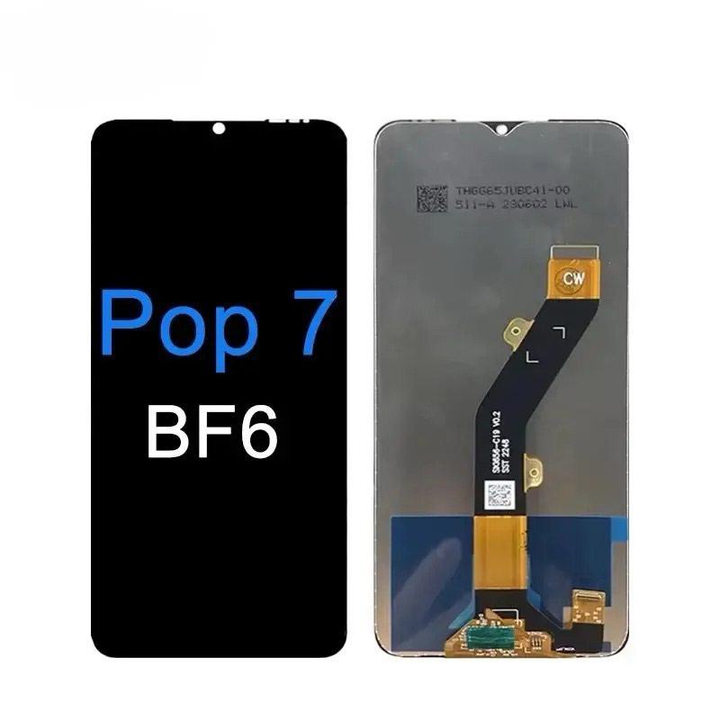 Tela Touch Display Lcd Tecno Pop 7 BF6 / Pop 7 Pro BF7 | Shopee Brasil