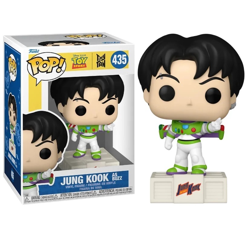 Funko Pop Disney Rocks Toy Story Bts Jung Kook as Buzz 435 | Shopee Brasil