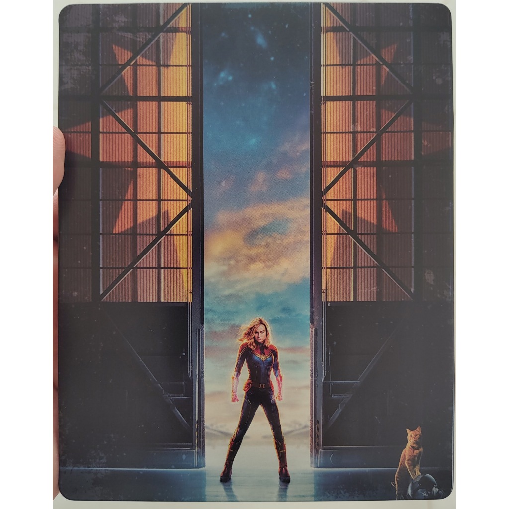 Steelbook Blu Ray Capitã Marvel - Original Seminovo | Shopee Brasil