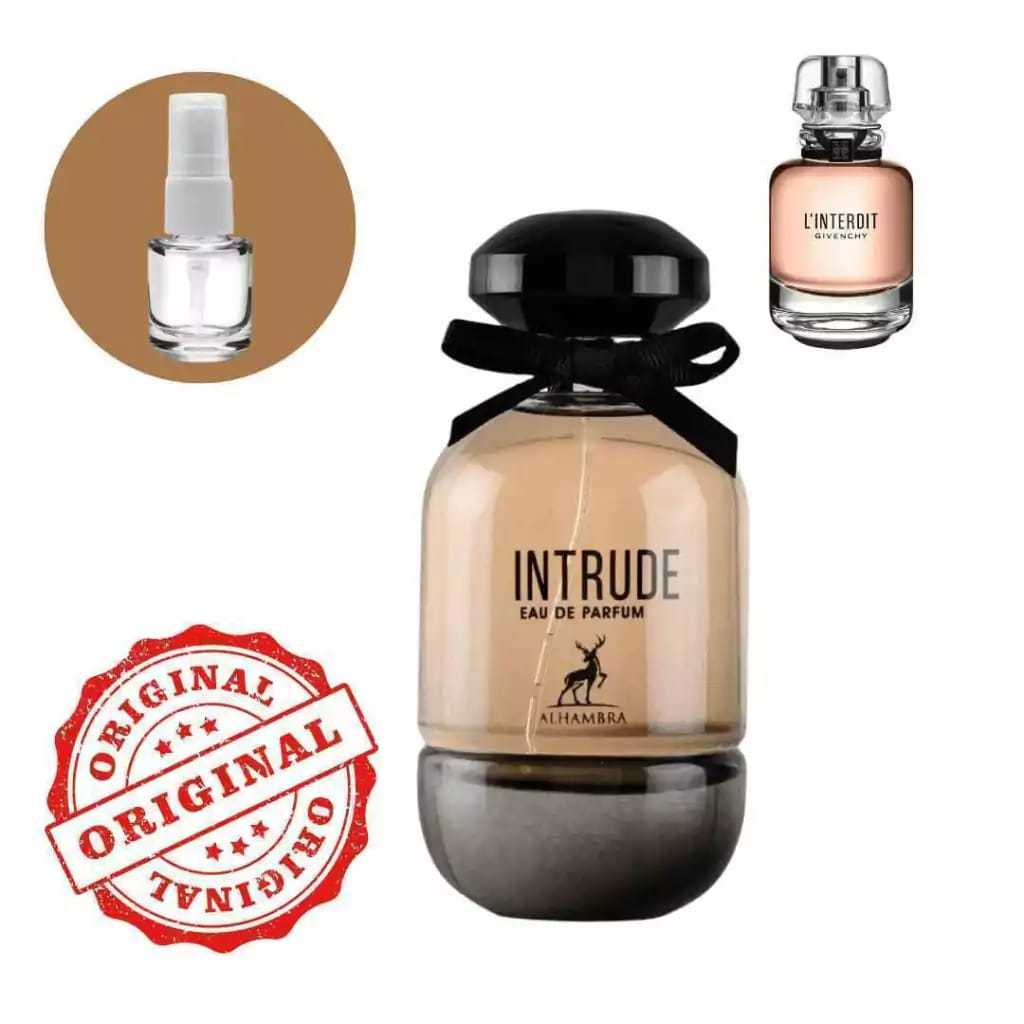 Perfume árabe L'intrude Maison Alhambra -EDP FEMININO(UM,DOIS,CINCO ML ...