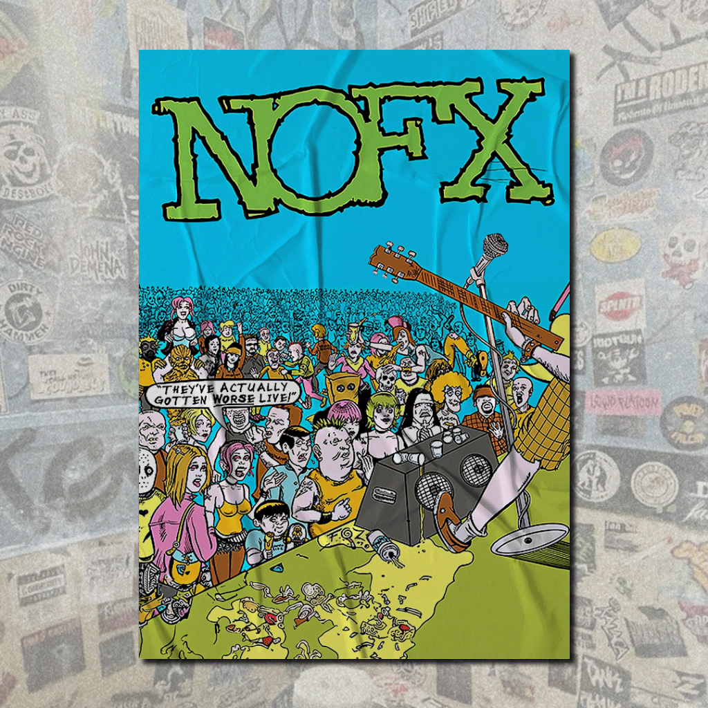 Poster NOFX Punk Rock Tamanho A3 | Shopee Brasil