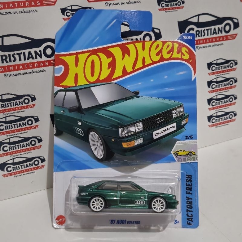 87 Audi Quattro Super Thunt Hot Wheels 2025 Lote A | Shopee Brasil