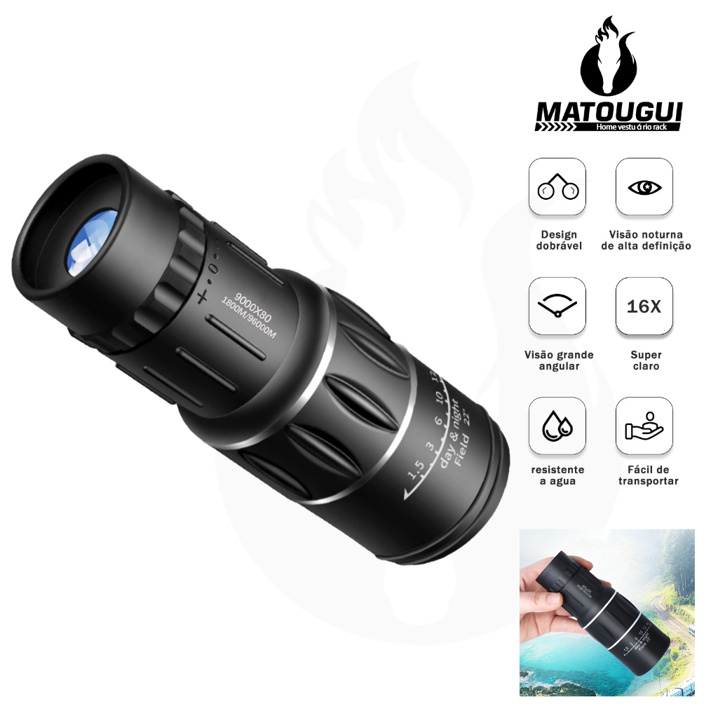 [Matougui] Presente de Ano Novo: Telescópio monocular profissional de ...