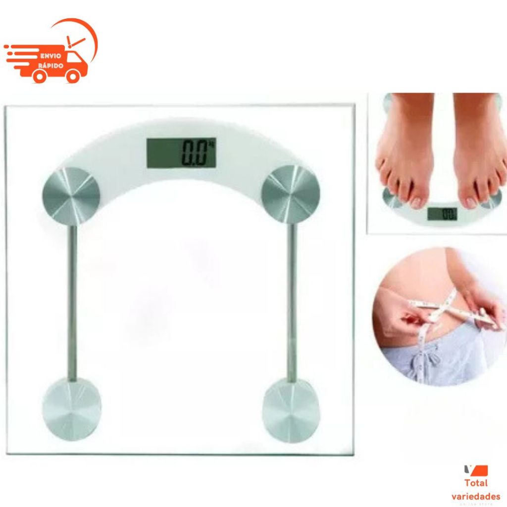 Balança Digital 180Kg Pesar Pessoas Multifuncional Homem E Mulher ...
