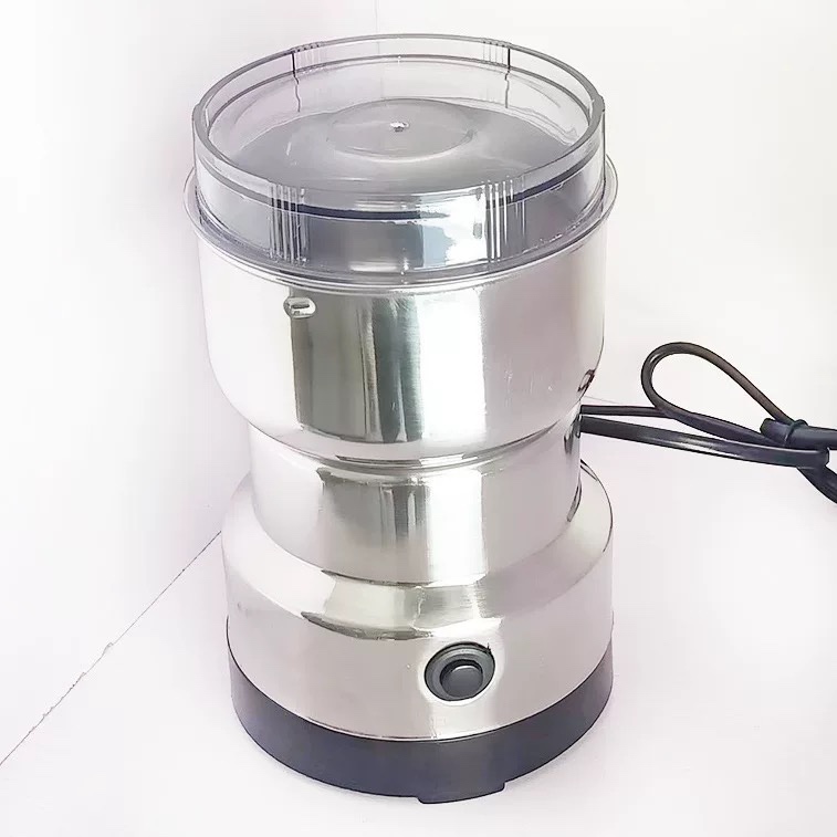 Moedor De Café Grão Sementes Elétrico Inox Portátil 110V | Shopee Brasil