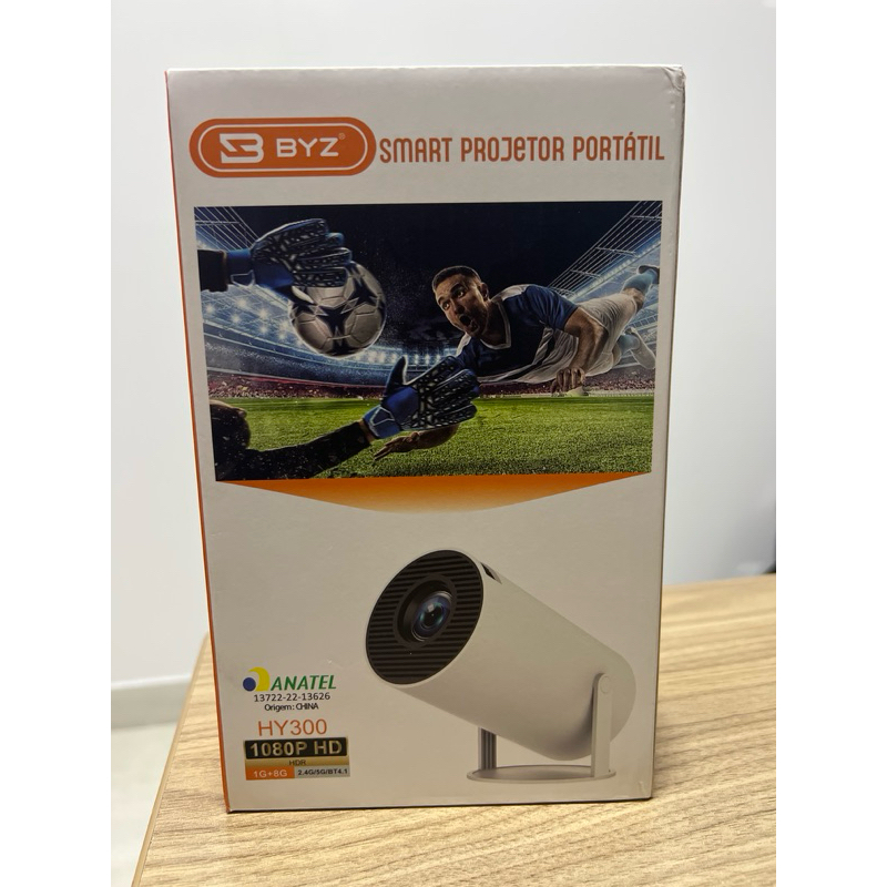 Projetor HY300 Portátil Smart Android 11 4K Ultra HD Wifi Bluetooth ...