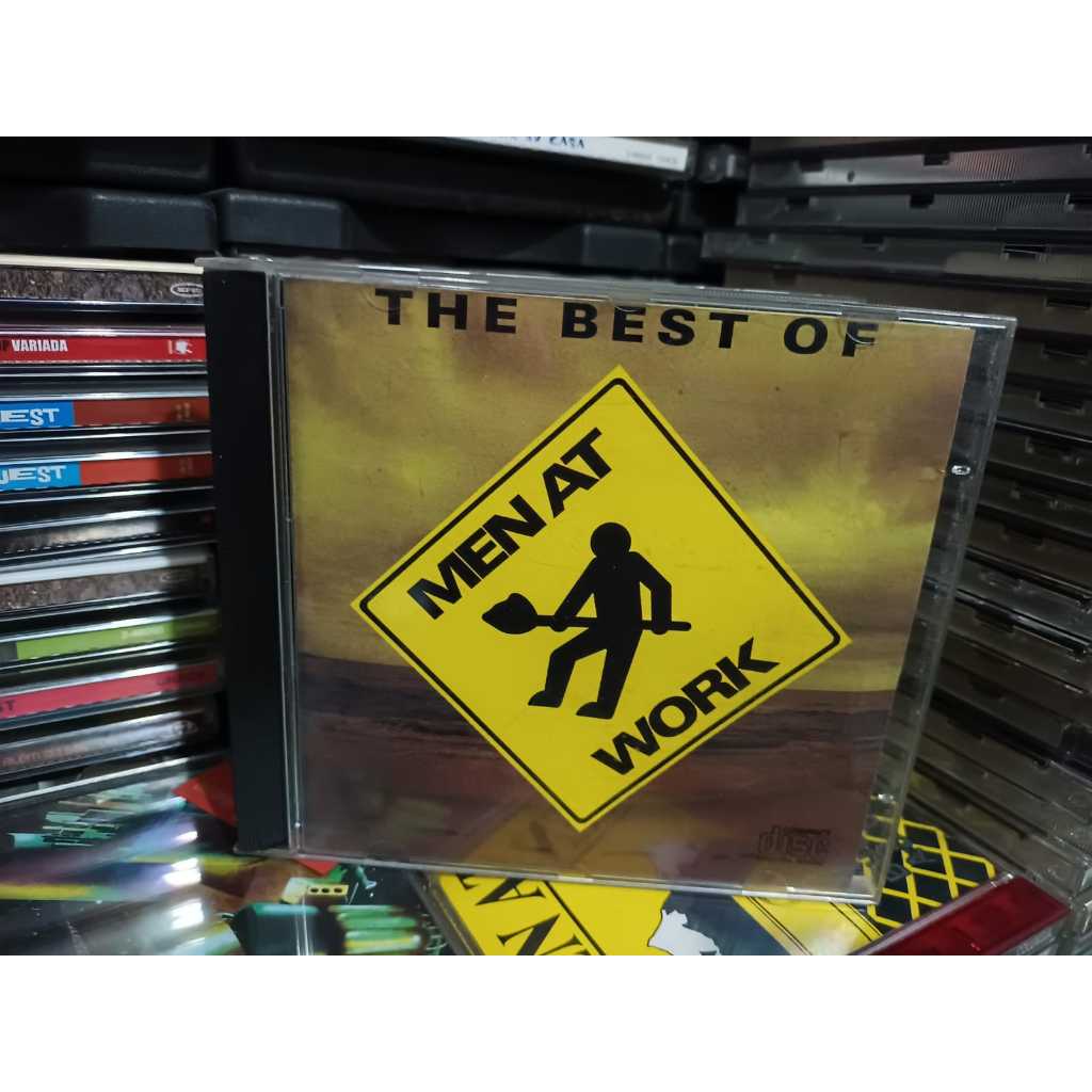 CD Men At Work - The Best Of Men At Work | Shopee Brasil
