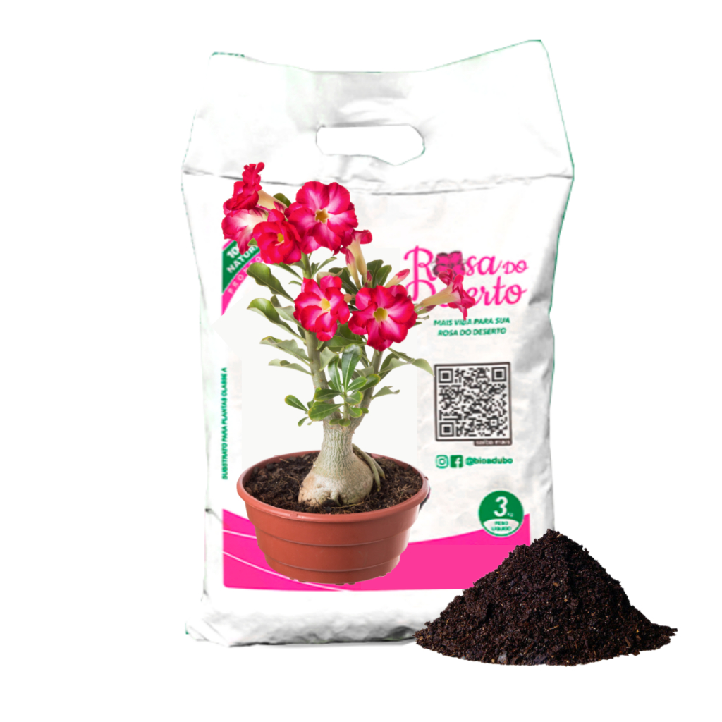 3 Kg de Substrato p/ Rosas do Deserto Pronto p/ Uso BioAdubo | Shopee ...