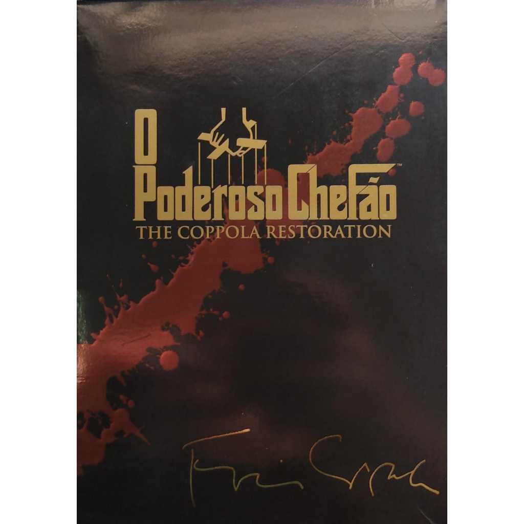O Poderoso Chefão The Coppola Restoration Dvd (4 Discos) | Shopee Brasil