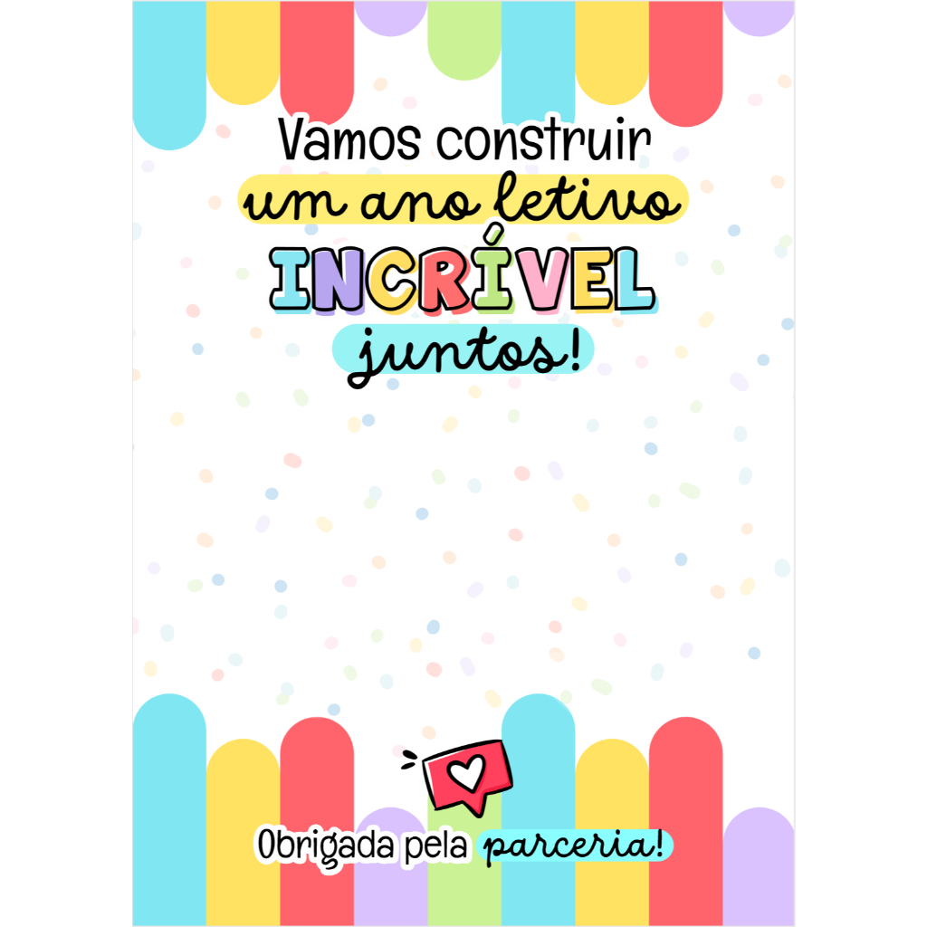 Cartão para mimo volta as aulas (Colaborador) | Shopee Brasil