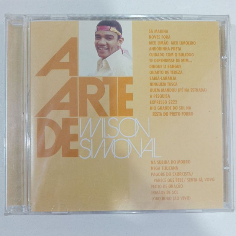 CD WILSON SIMONAL/A ARTE DE/MAIORES SUCESSOS. | Shopee Brasil