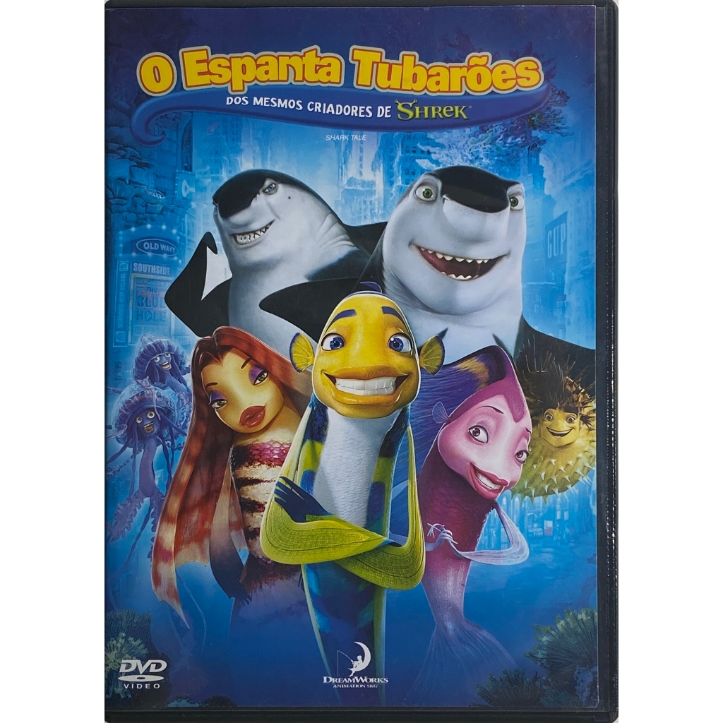 O Espanta Tubarões (DVD Novo e Original) | Shopee Brasil