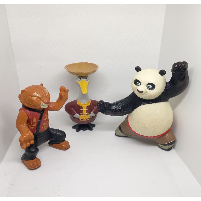 Conjunto 3 bonecos Kung-Fu Panda - McDonald's | Shopee Brasil