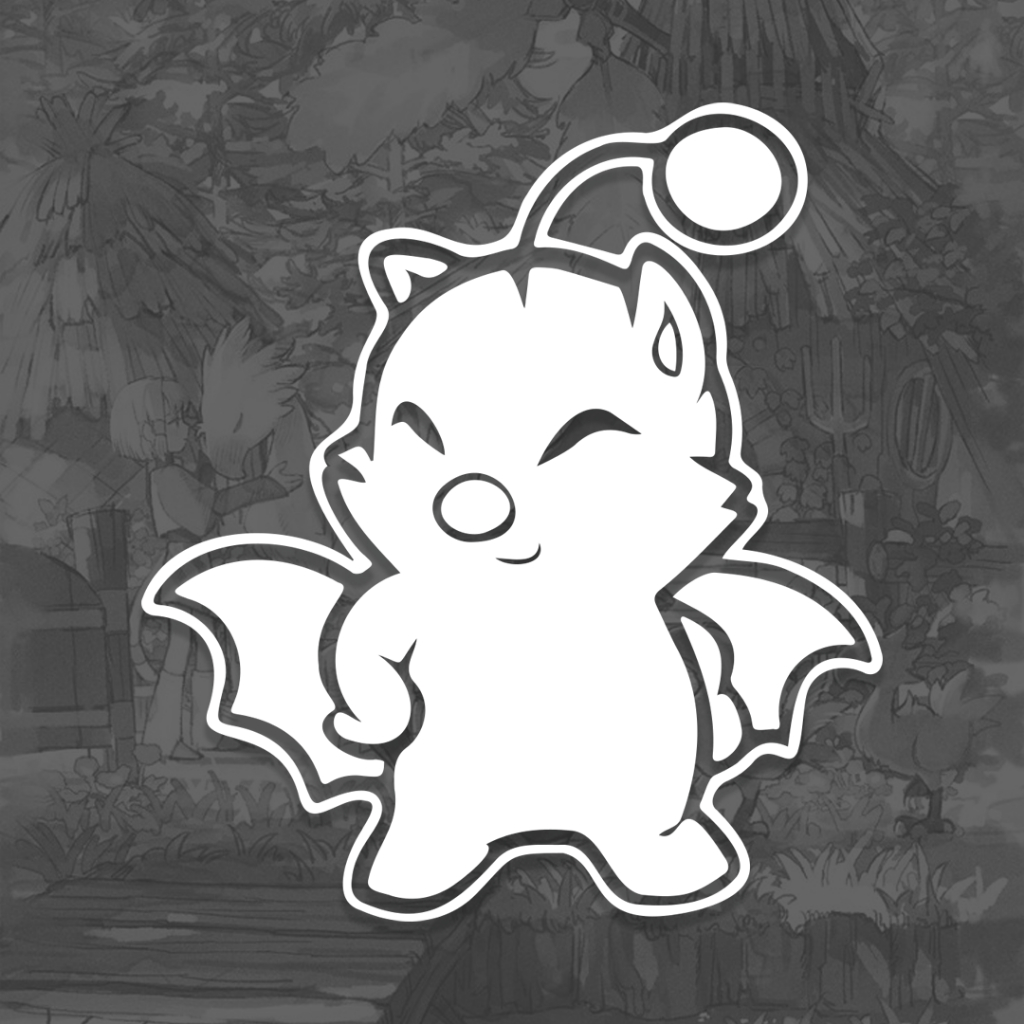 Adesivo Moogle Fantasy 7 Gabinete Básico Anime | Shopee Brasil