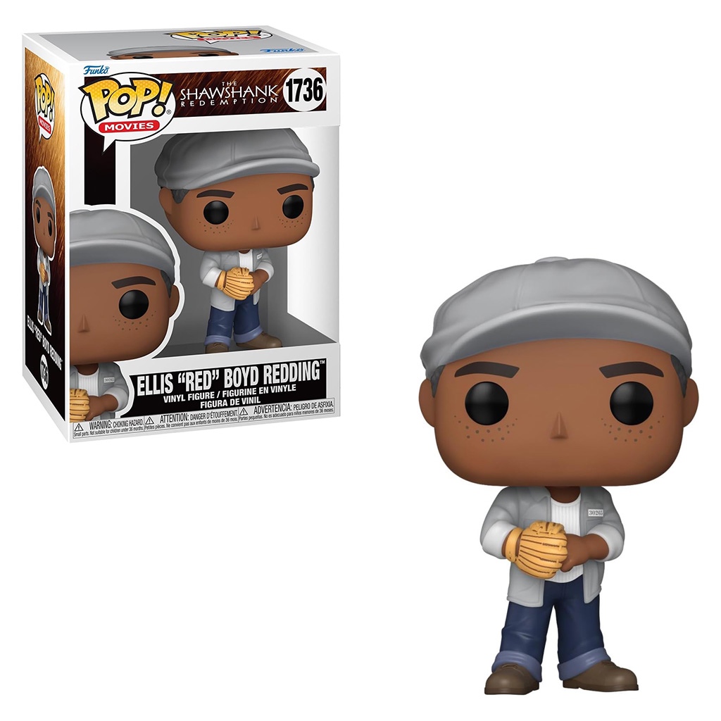 FUNKO POP MOVIES THE SHAWSHANK REDEMPTION - ELLIS "RED" BOYD REDDING ...