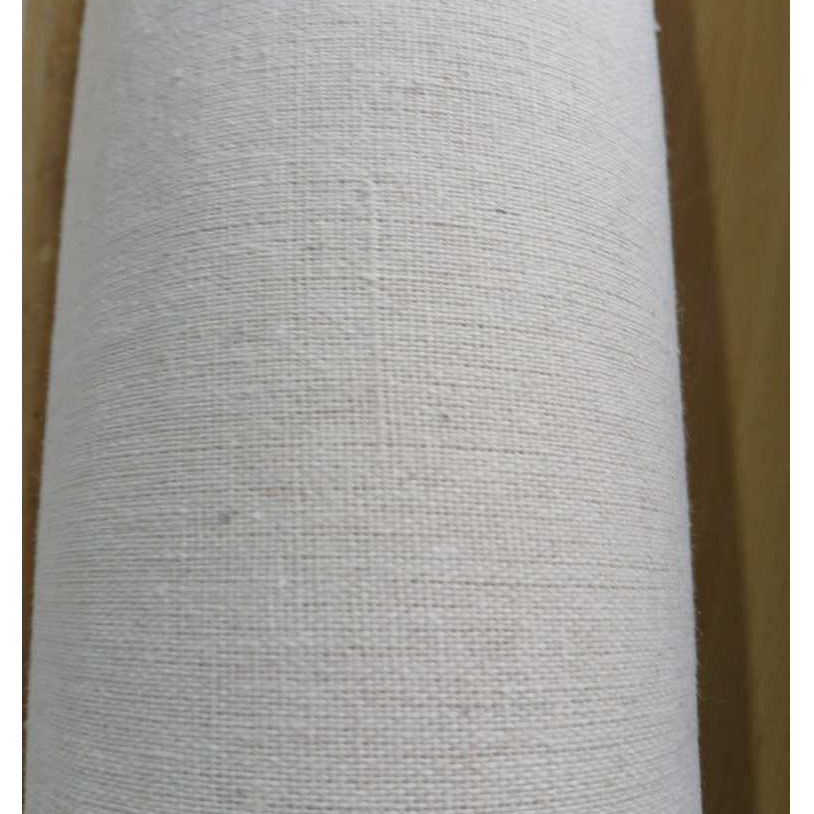 TECIDO LINHO LISO MISTO COR CRU LARGURA 1,38 70% VISCOSE 30% LINHO ...