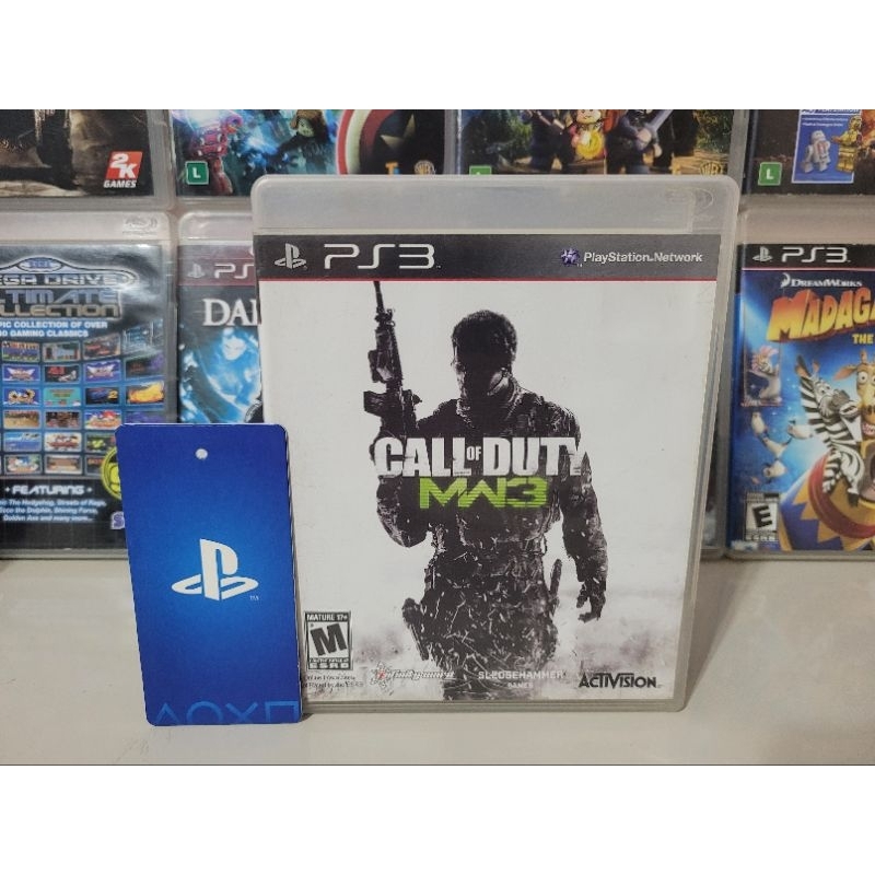 Call of Duty Modern Warfare 3 PS3 - CD Original Mídia Física Usado ...