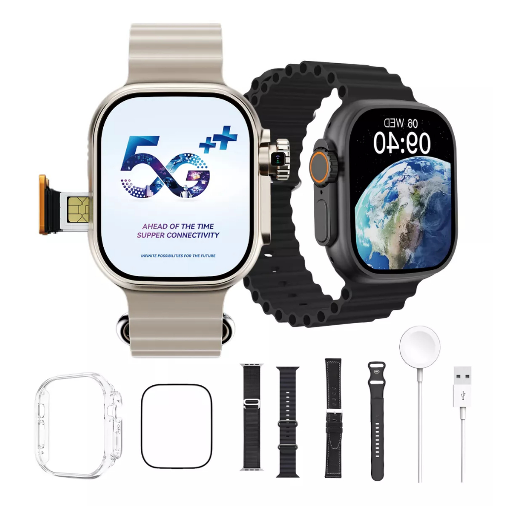 Smartwatch 5G ultra 3 AI 16gb 2de RAM serie 10 relógio inteligente 49mm ...