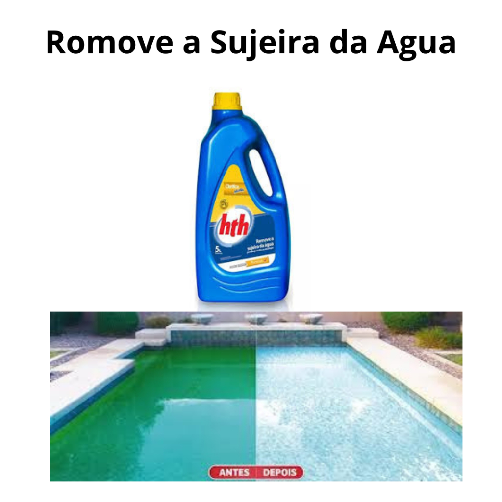 Limpador de Piscina Clarificante Maxfloc para Piscina HTH 1 L | Shopee Brasil