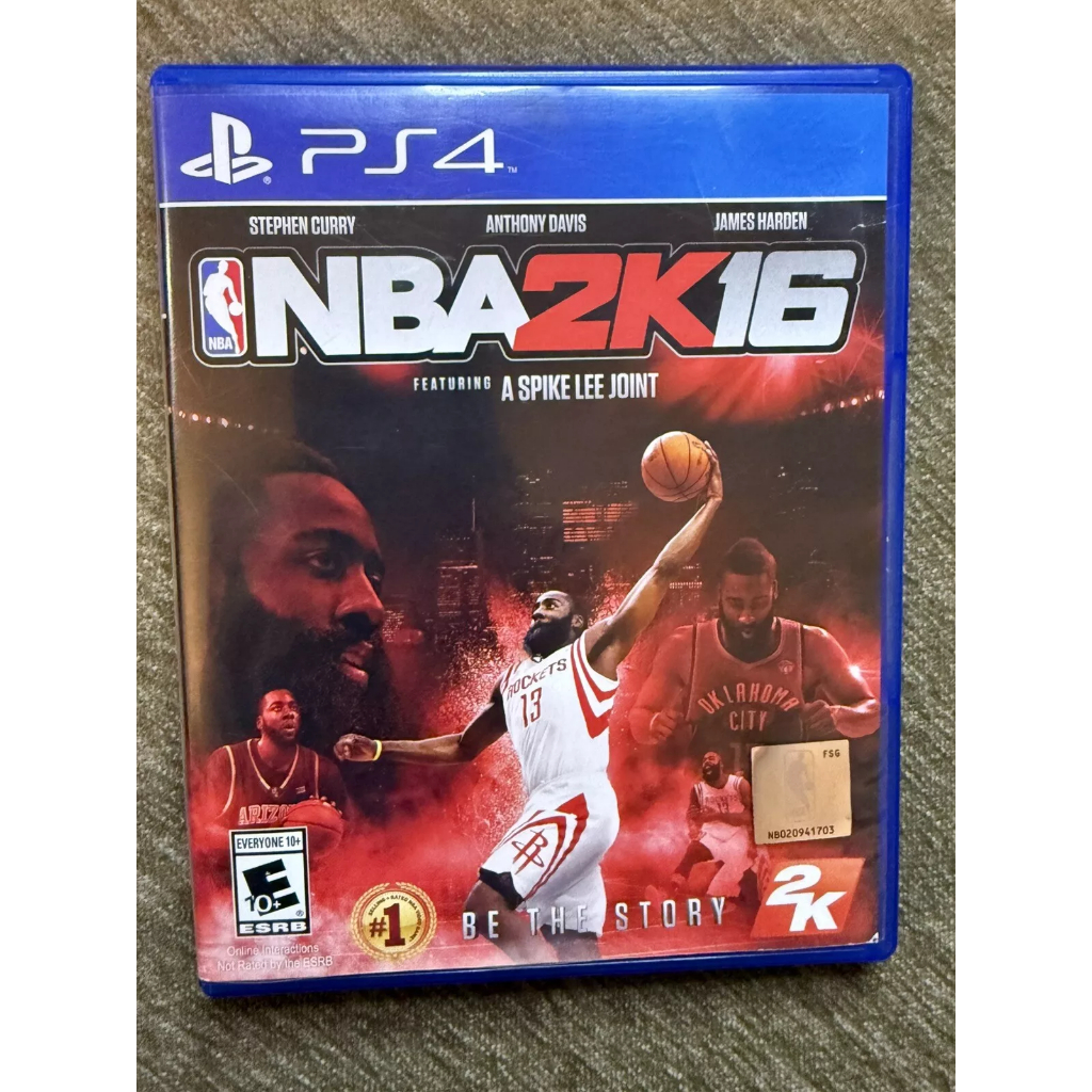 NBA 2K16 ( Jogo Físico ) PS4 | Shopee Brasil