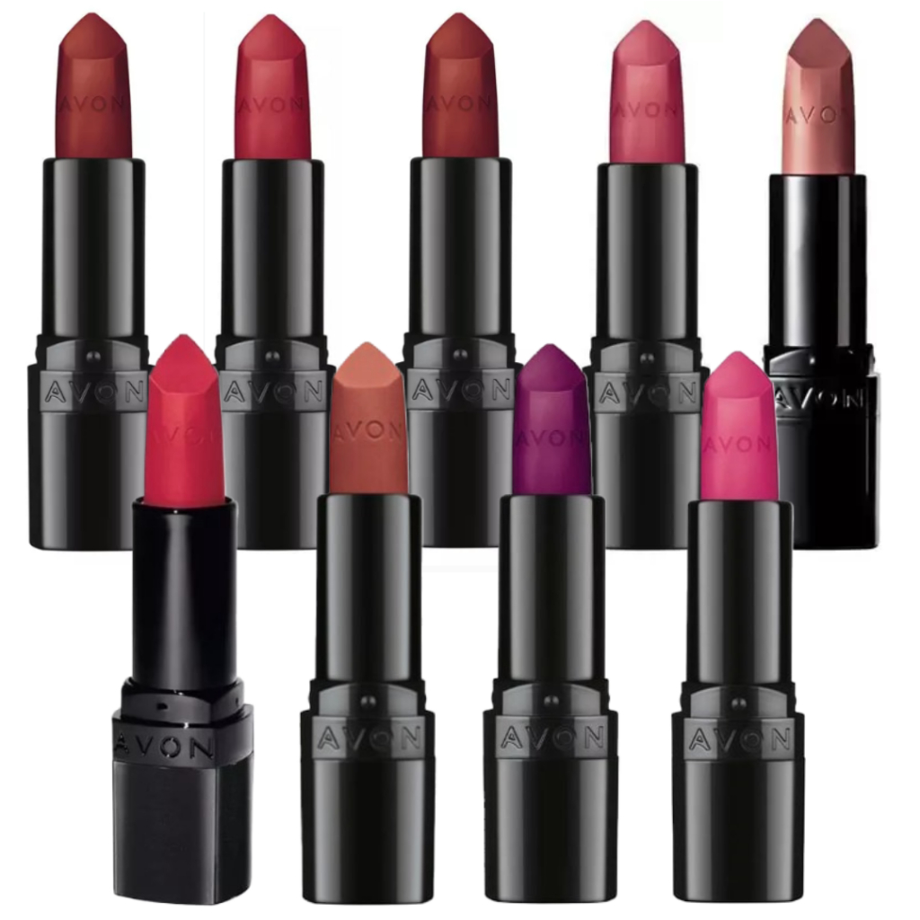 Batom matte Avon Ultramatte acabamento aveludado cores intensas ...