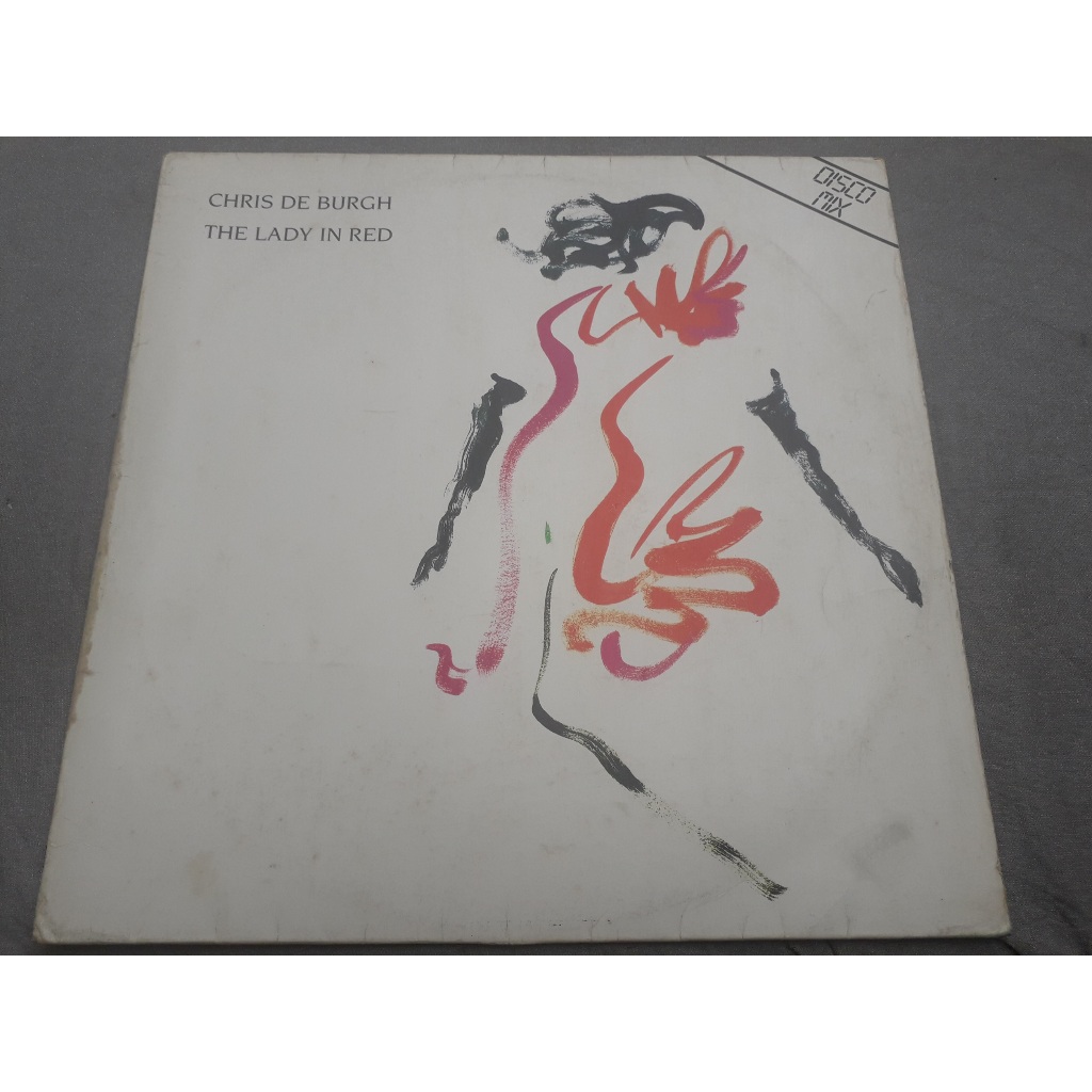 Lp Disco Vinil Chris De Burgh - The Lady In Red (mix) | Shopee Brasil