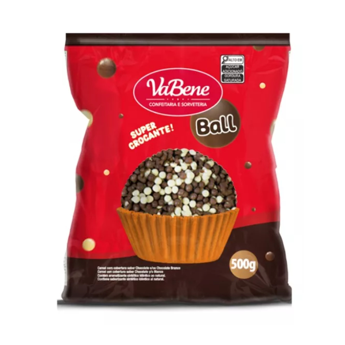 CONFEITO CEREAL MINI VABENE BALL MISTO 500G | Shopee Brasil
