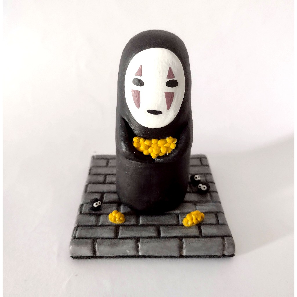 Kaonashi No Face Escultura de Biscuit Action Figure | Shopee Brasil