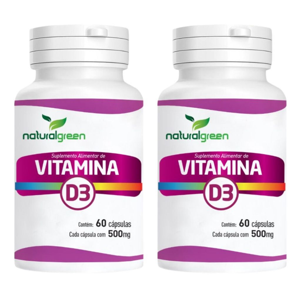 VITAMINA D3 120 CAPS | Shopee Brasil