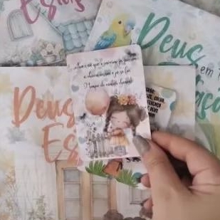 Cards DEUS EM TODAS AS ESTAÇÕES 18 unidades | Shopee Brasil