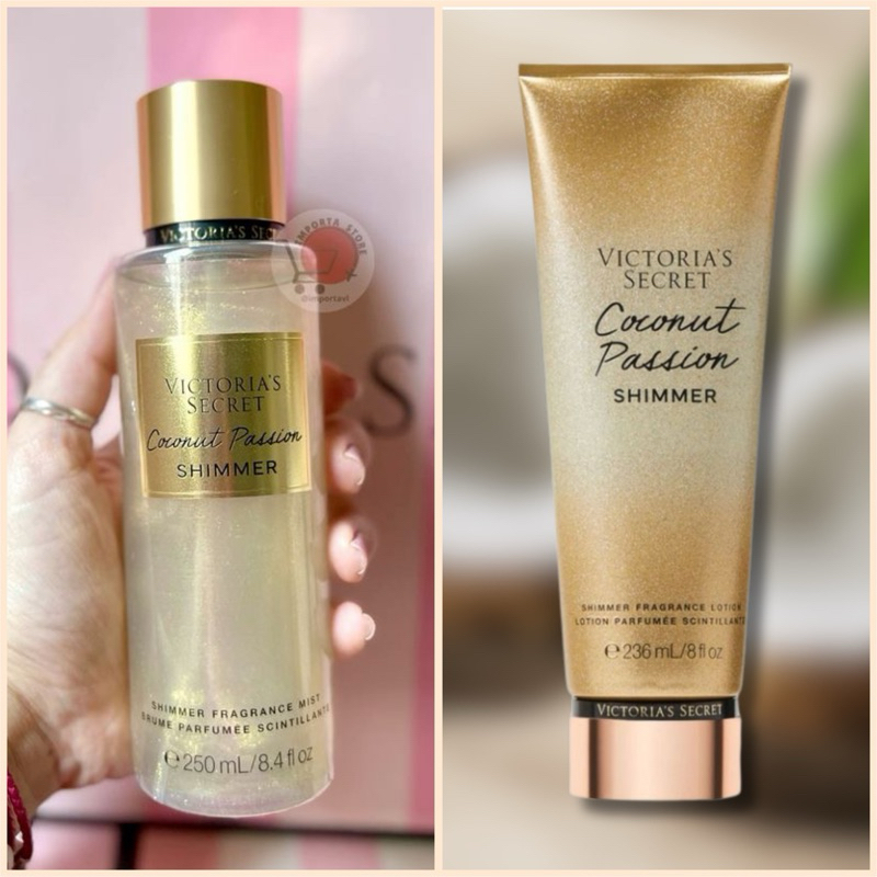 Coconut Passion Shimmer Body Splash e Hidratante Victoria’s Secret ...