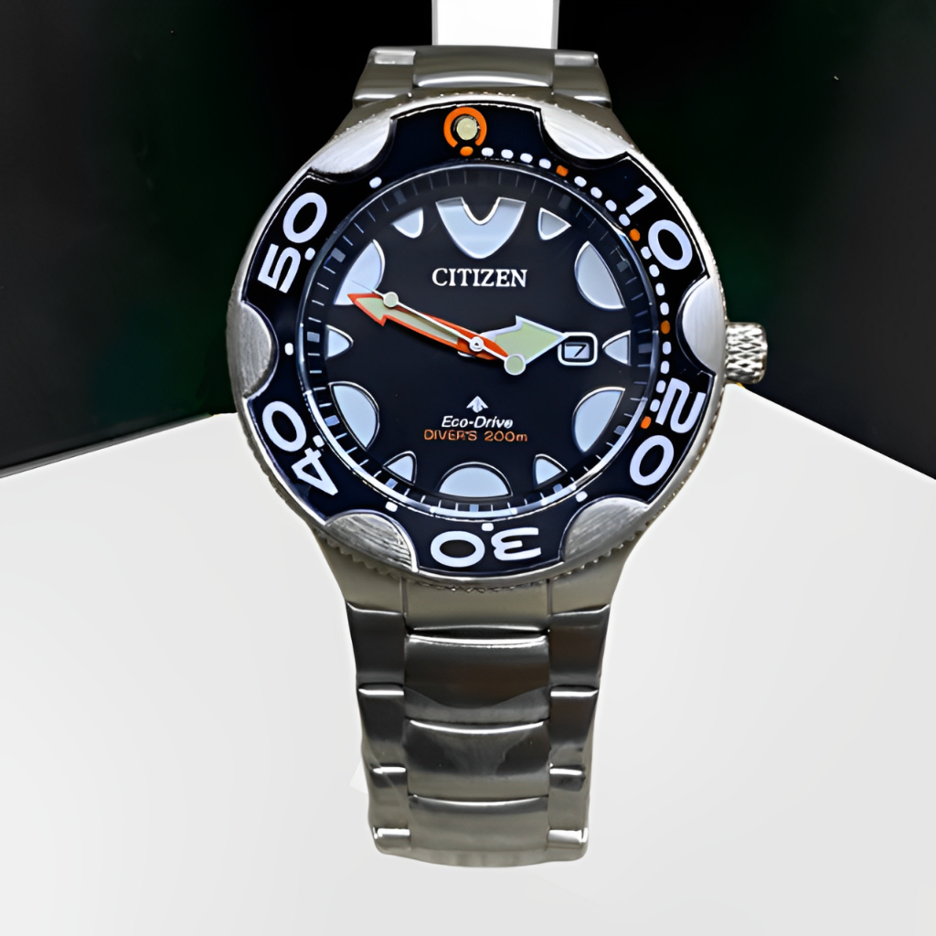 Relógio Masculino Cinteze Orca Original Em Aço Resistente Agua ...