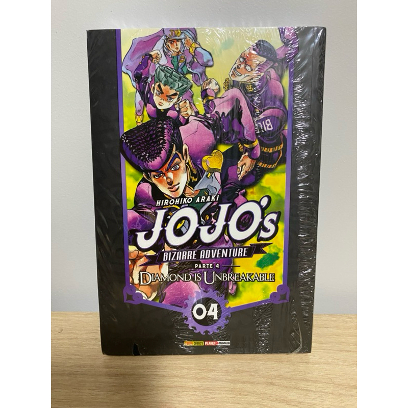 Mangá - NOVO e LACRADO - Jojo's Bizarre Adventure - Parte 4: Diamond is Unbreakable Volume 4 ...