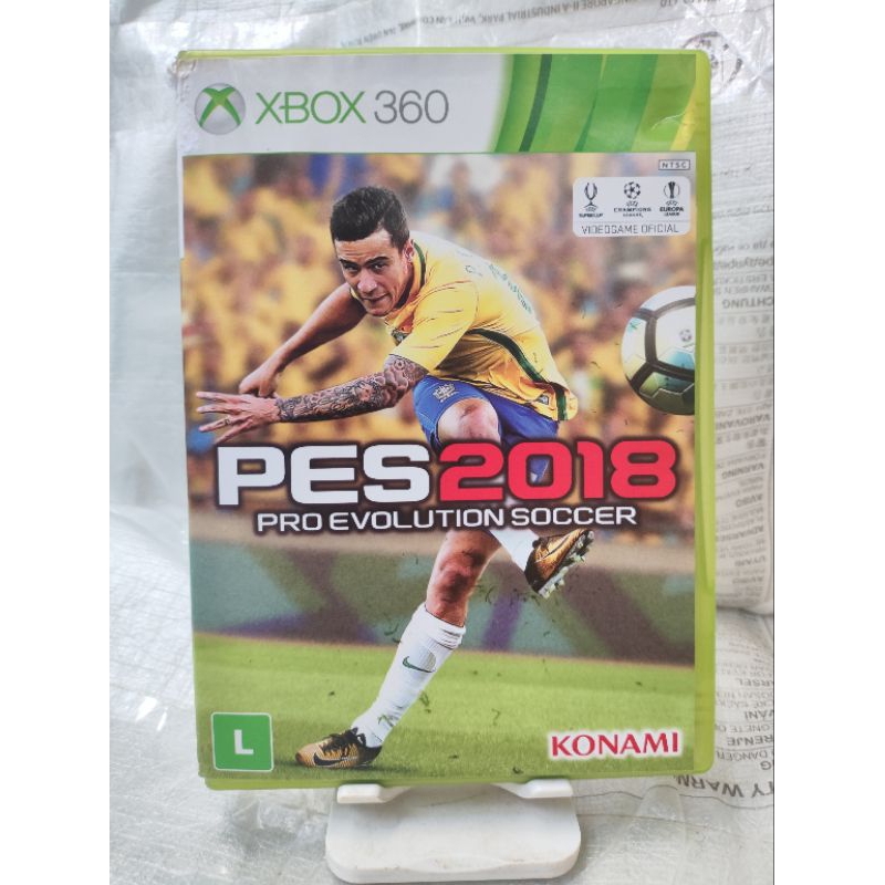 Jogo PES 2018 Xbox 360 Original - Mídia Física | Shopee Brasil
