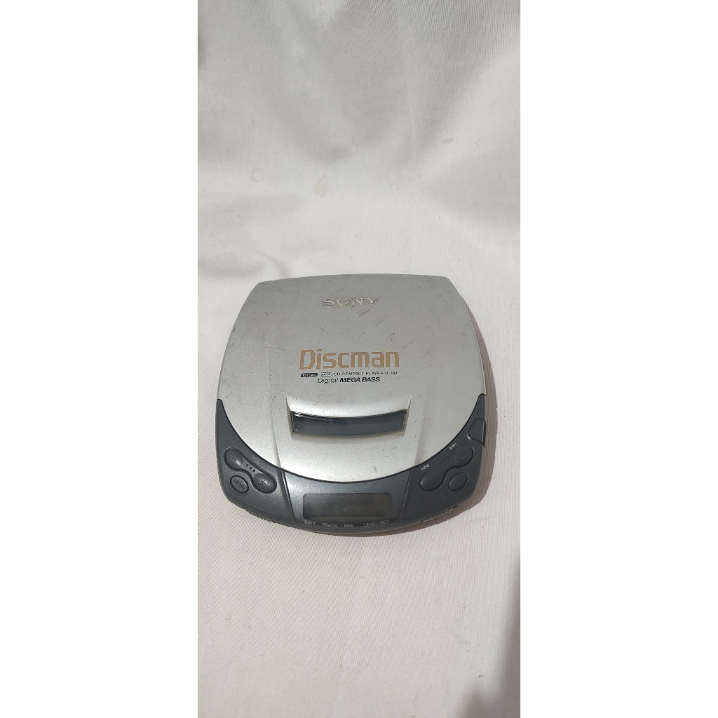 Discman cd Compact Player d 191 - Sony 14cm | Shopee Brasil
