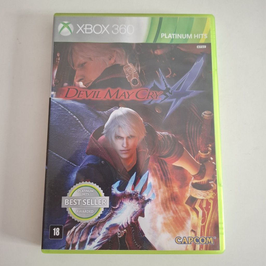Devil May Cry 4 Xbox 360 original midia fisica | Shopee Brasil