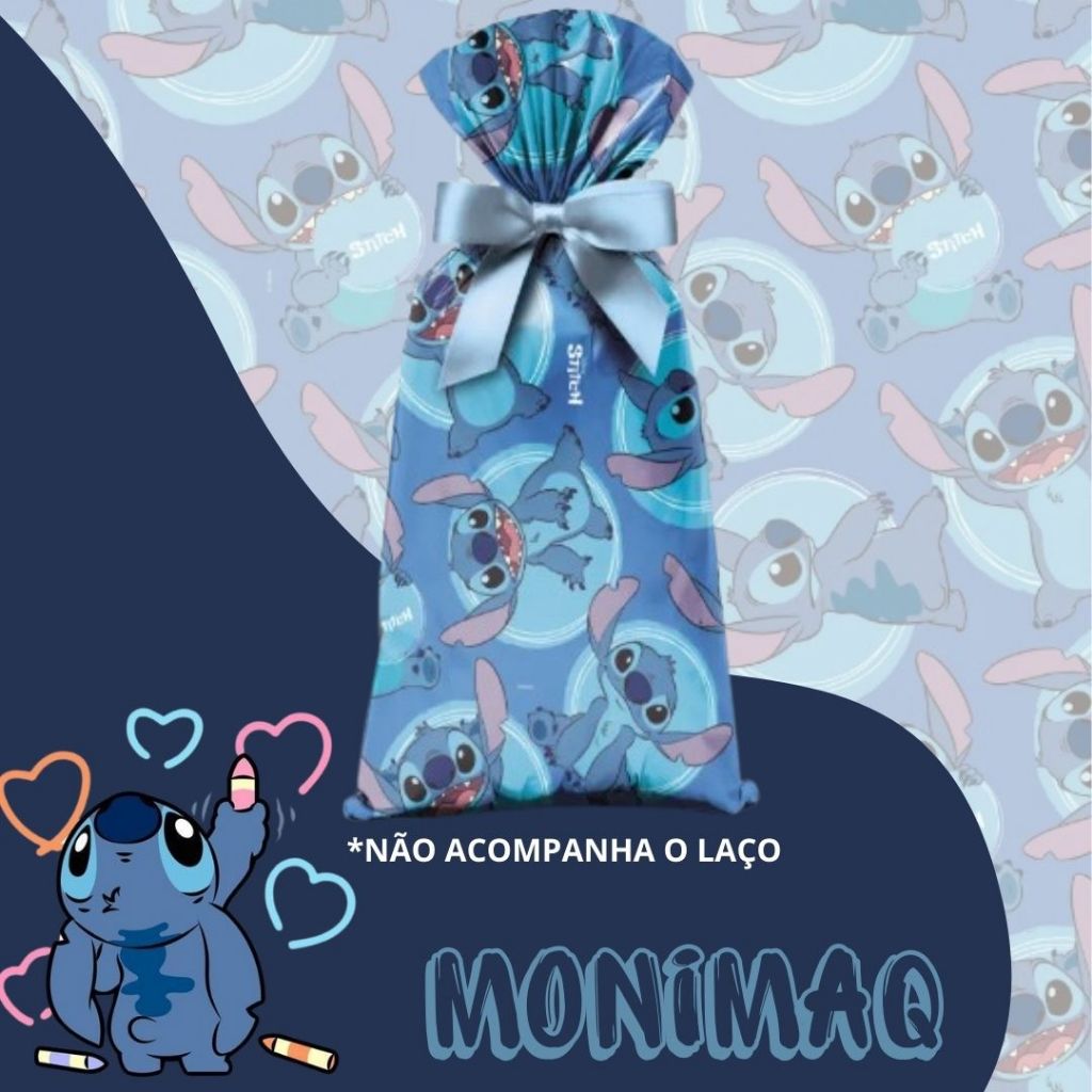 SACO DE PRESENTE STITCH G2 / 45X59cm / CROMUS / PAPEL DE PRESENTE ...